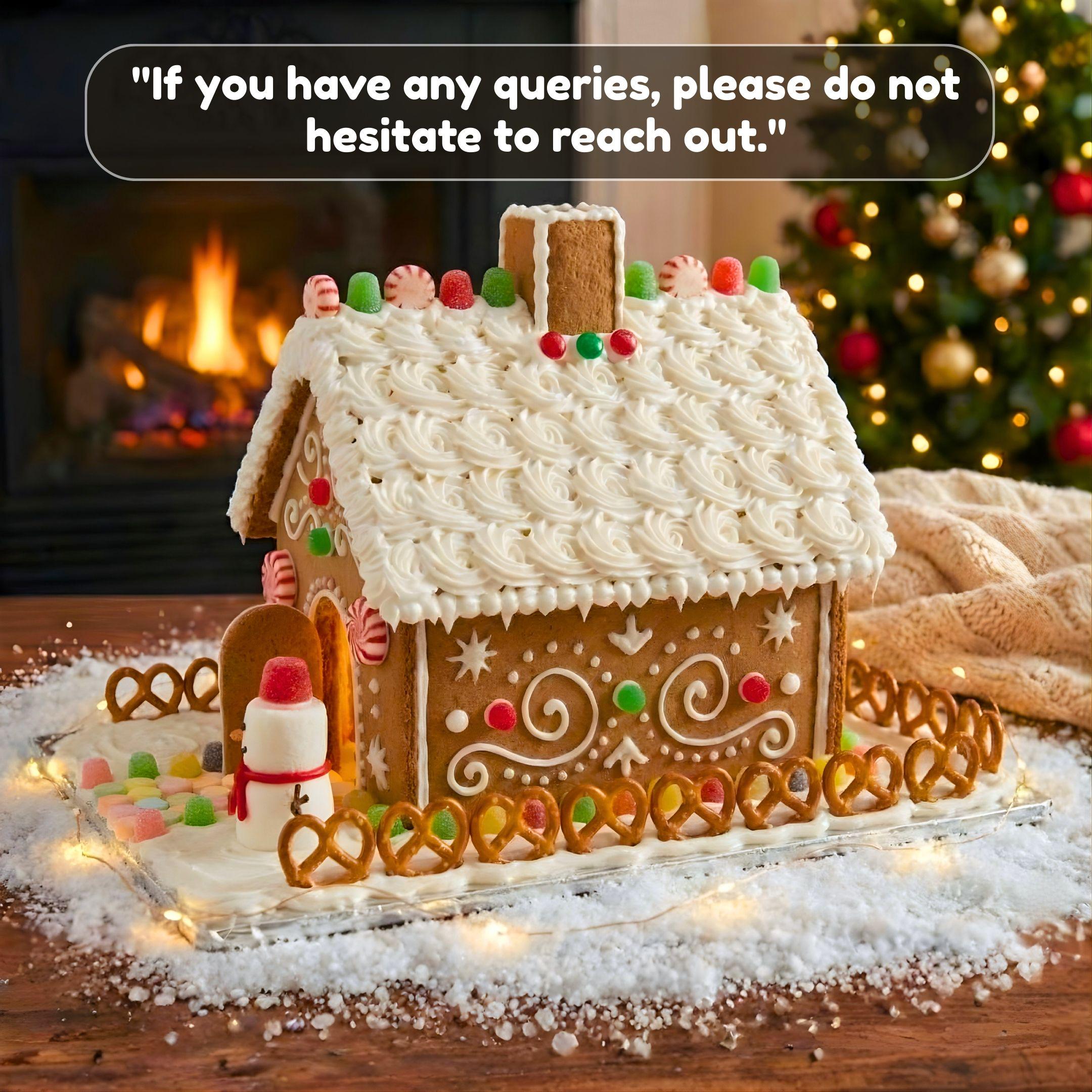 Gingerbread House Crunch Template Printable Pattern - Etsy