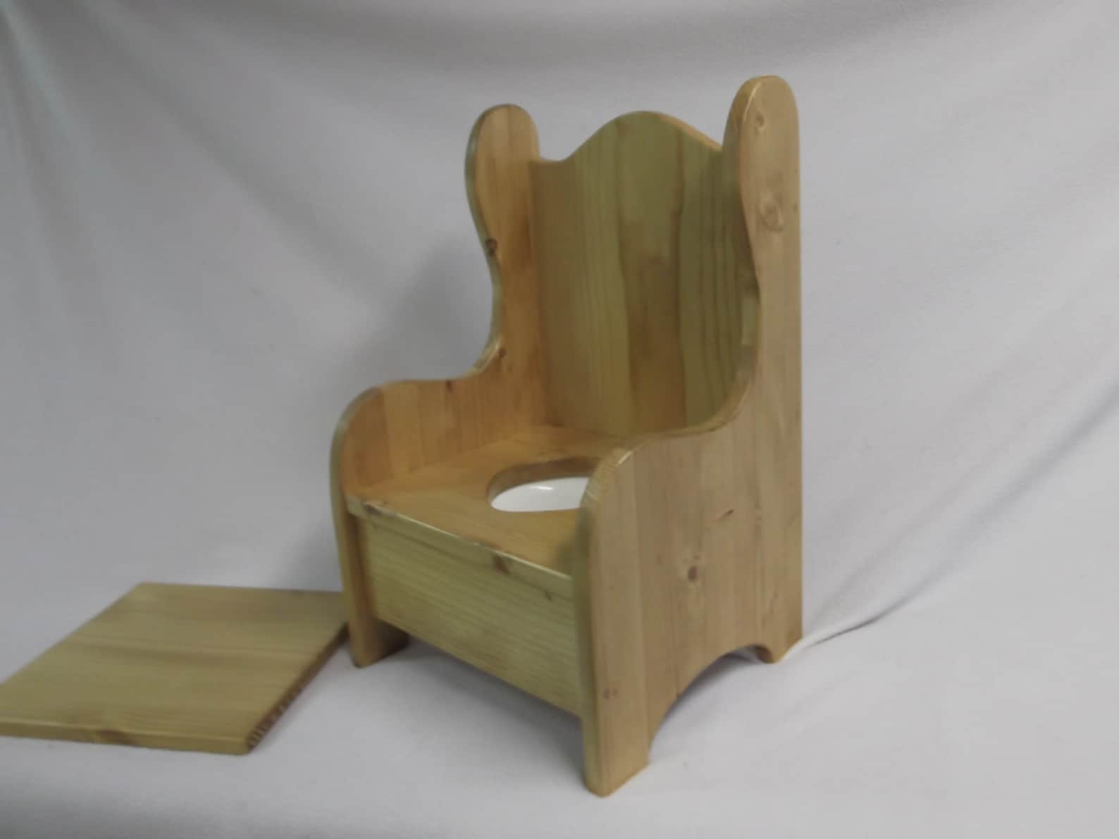 Wooden Potty Chair - Etsy
