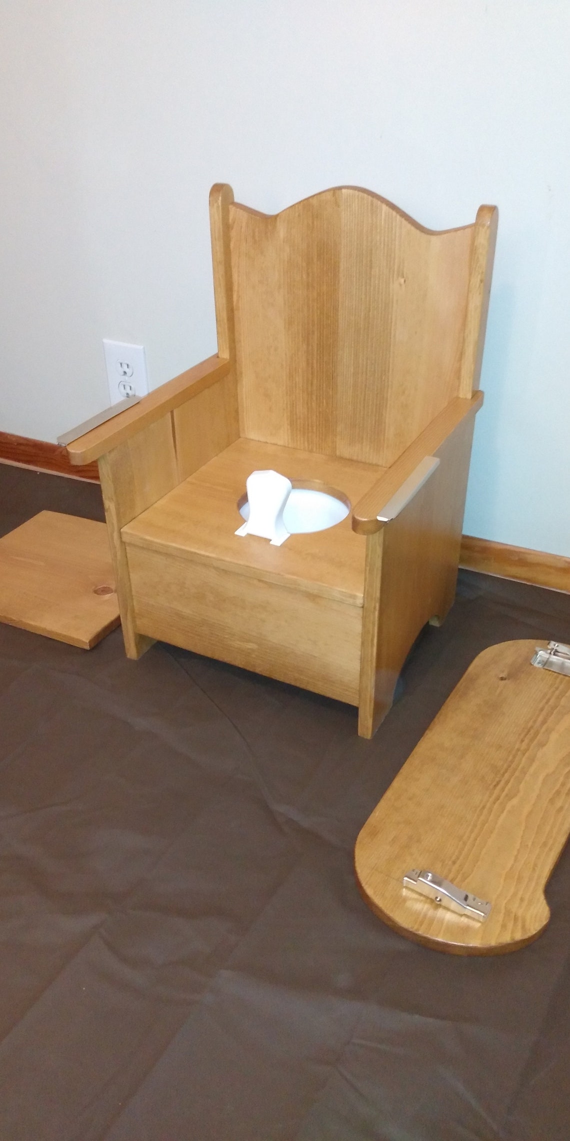 Large Classic Potty Chair With Tray - Etsy