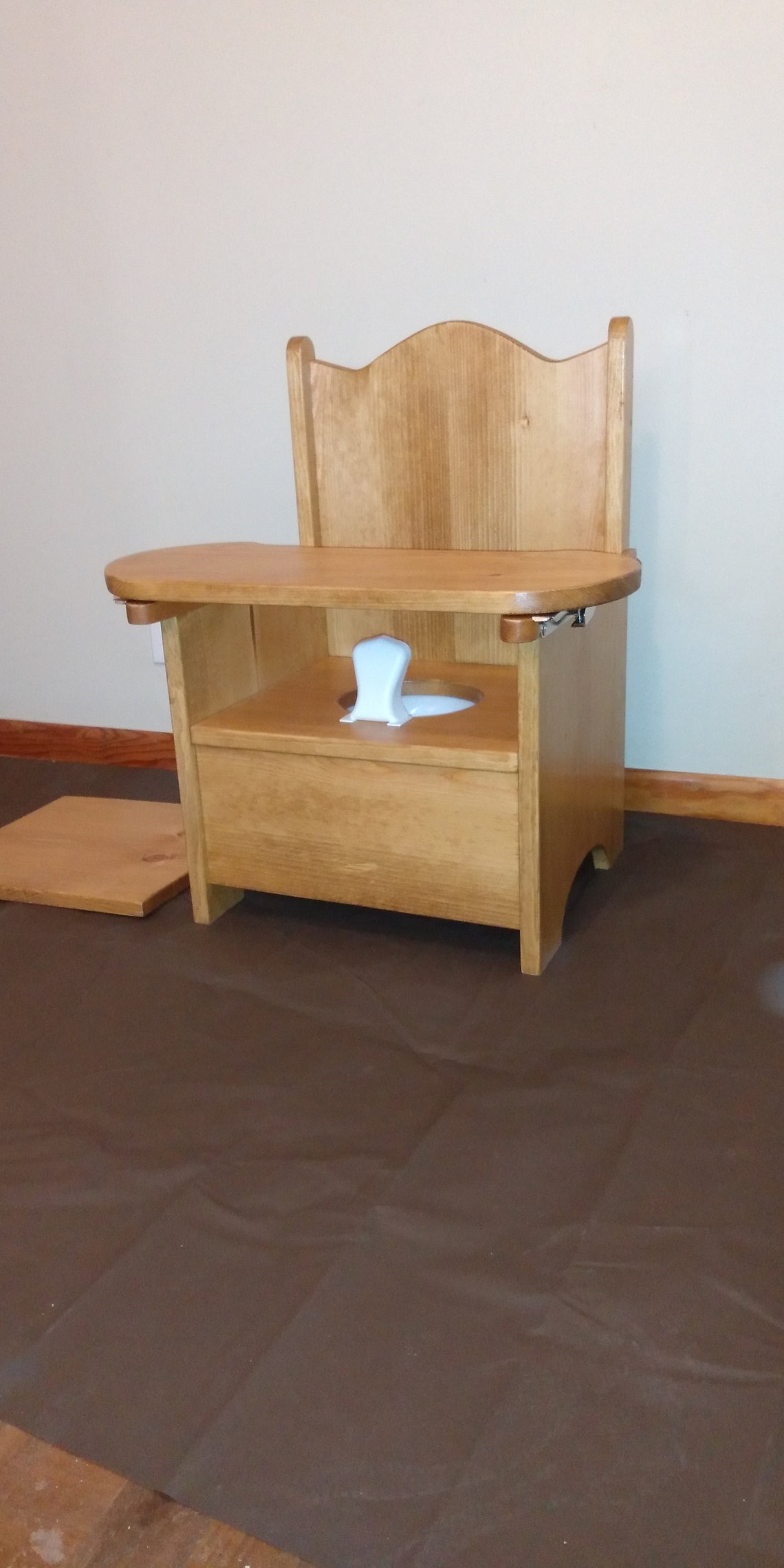 Large Classic Potty Chair With Tray - Etsy