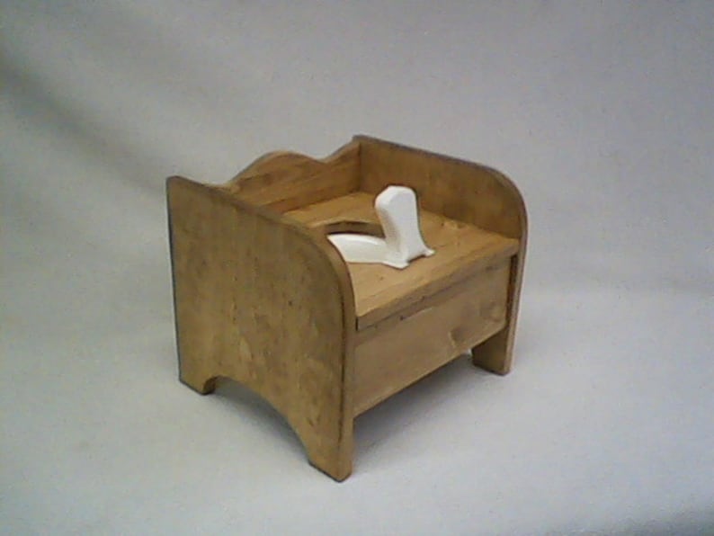 The Little Denver Wooden Potty Chair - Etsy