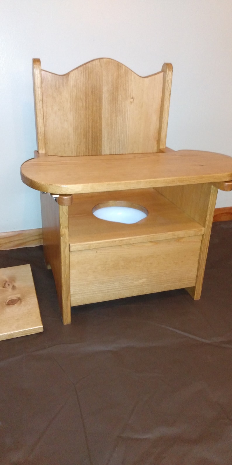 Large Classic Potty Chair With Tray - Etsy