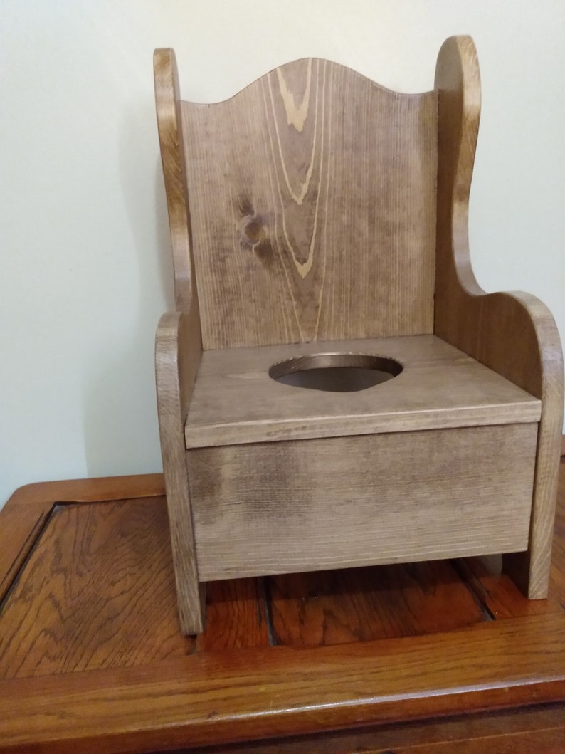Wooden Potty Chair | Etsy