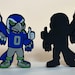 Blitz the Seahawks Mascot Flexi Toy. Seattle Seahawks Mascot. Make It ...