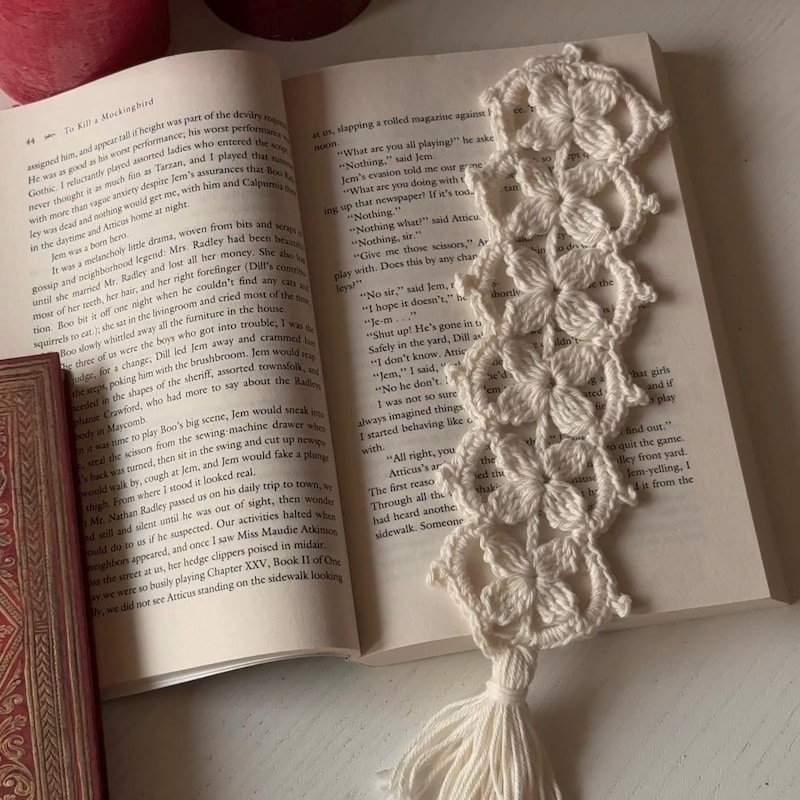 Crochet Bookmarks Lace - Etsy