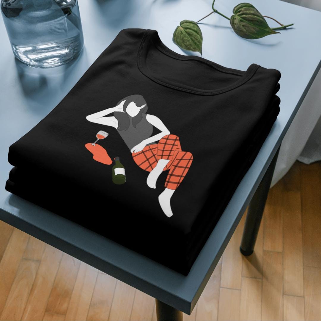 Lounging Spooky Vampire Girls PNG: Printable Vampire Art Digital ...