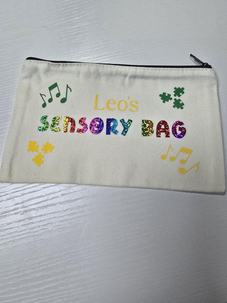 Personalized Sensory Bag | Autism & SEN Essentials, Travel Calm Down ...