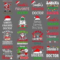 Santa's Nurse Christmas - Etsy
