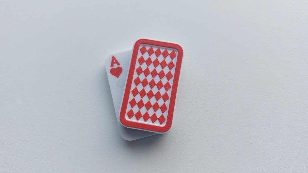 Handmade Ace of Spades Magnetic Fidget Slider | Tactile Desk Toy | Fun ...
