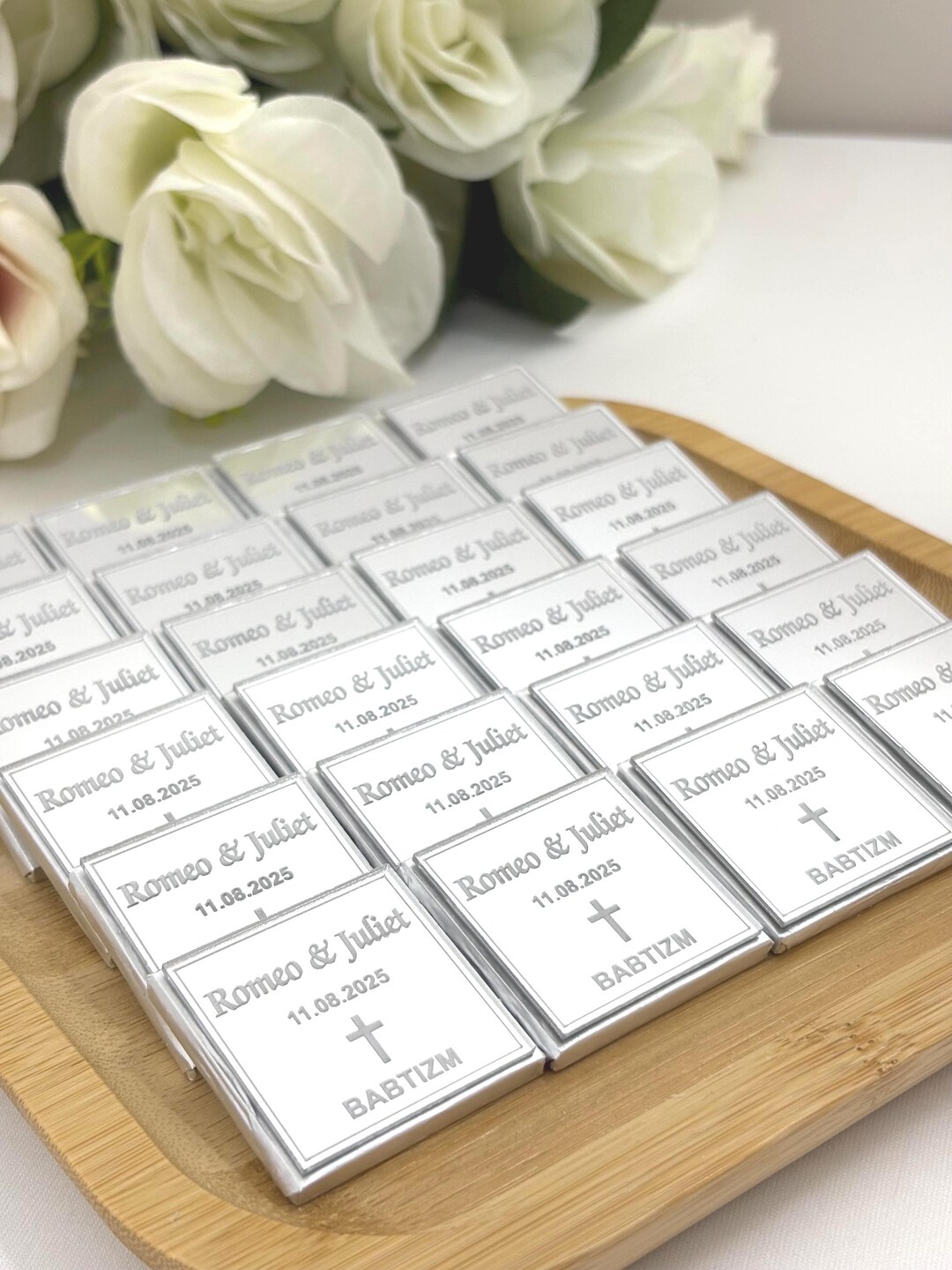 Baptism Chocolate Party Favors, Personalized Christening Gifts ...