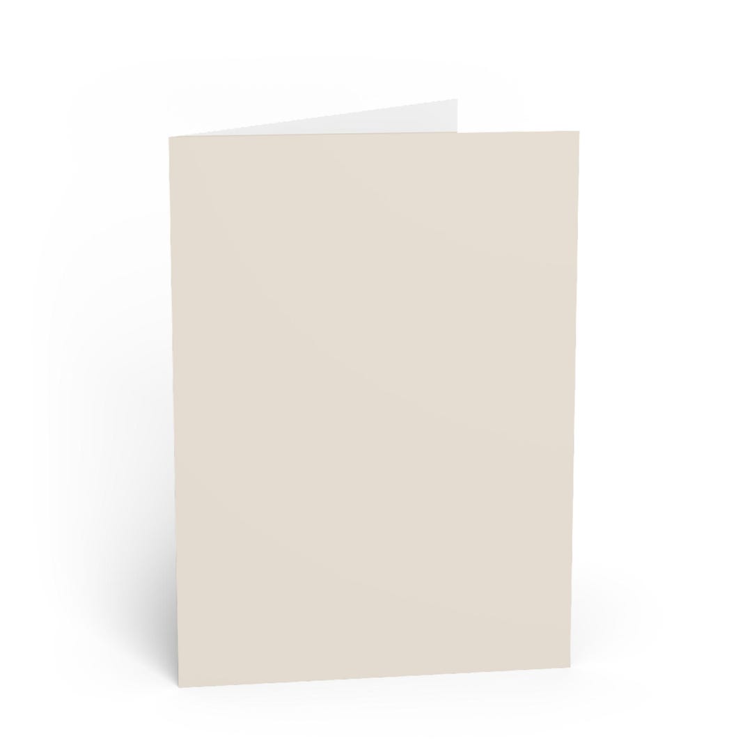 Latte Cream Note Card Color Coordinated Collection - Etsy
