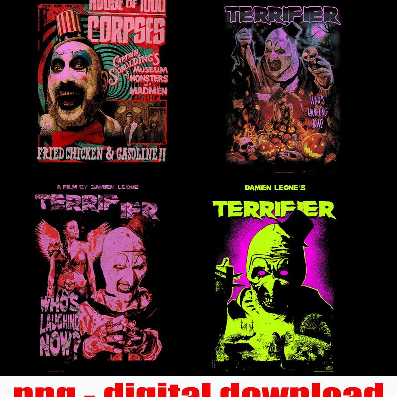 Terrifier Svg - Etsy