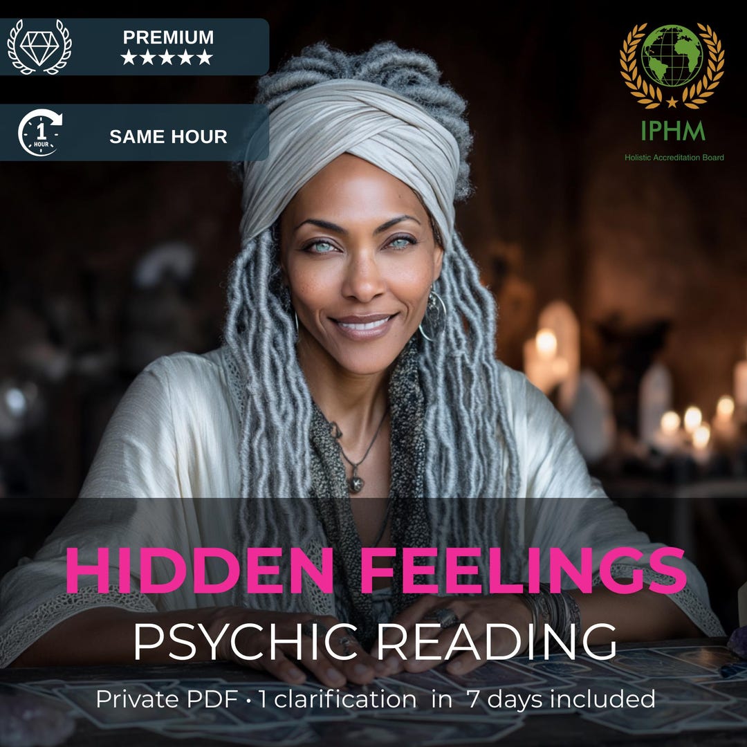 Hidden Feelings Psychic Reading, Reveal Their Secret Emotions, True ...