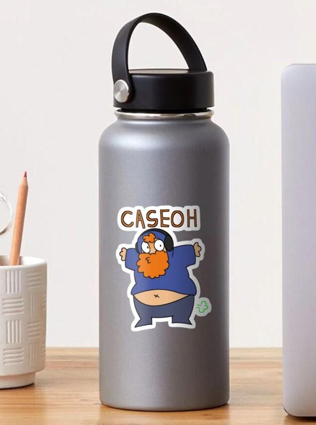 Caseoh Kitty Sticker, Waterproof Vinyl Kiss-cut Laptop Sticker - Etsy