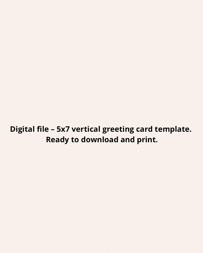 Double-sided Love Card – 5x7 Cm Digital Valentine’s Day Printable - Etsy