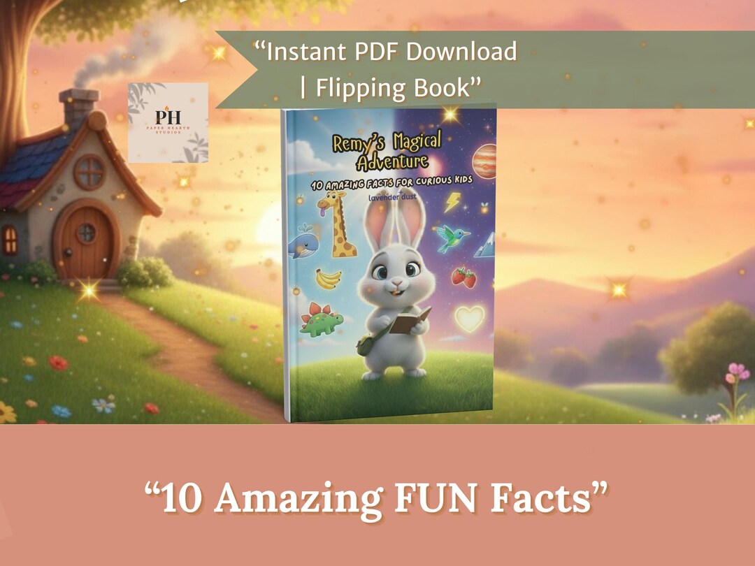 Kids World Adventure Storybook Printable PDF, 10 Fun Facts Every ...