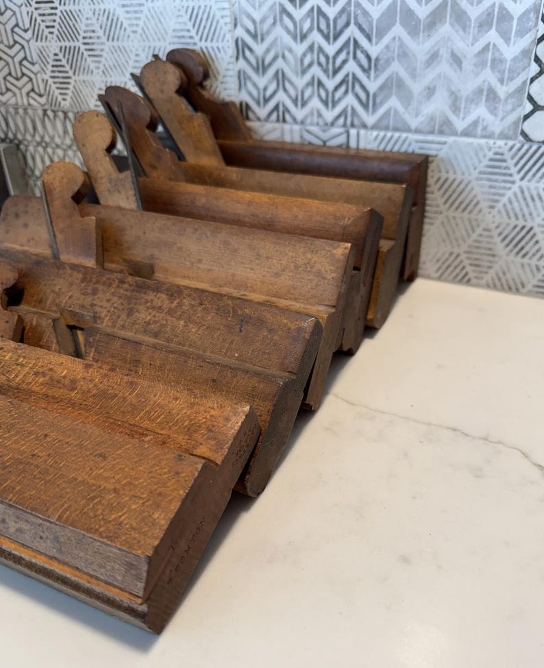 Antique Wooden Molding Plane, 1800s Hand Tool, Maker's Mark (sold ...