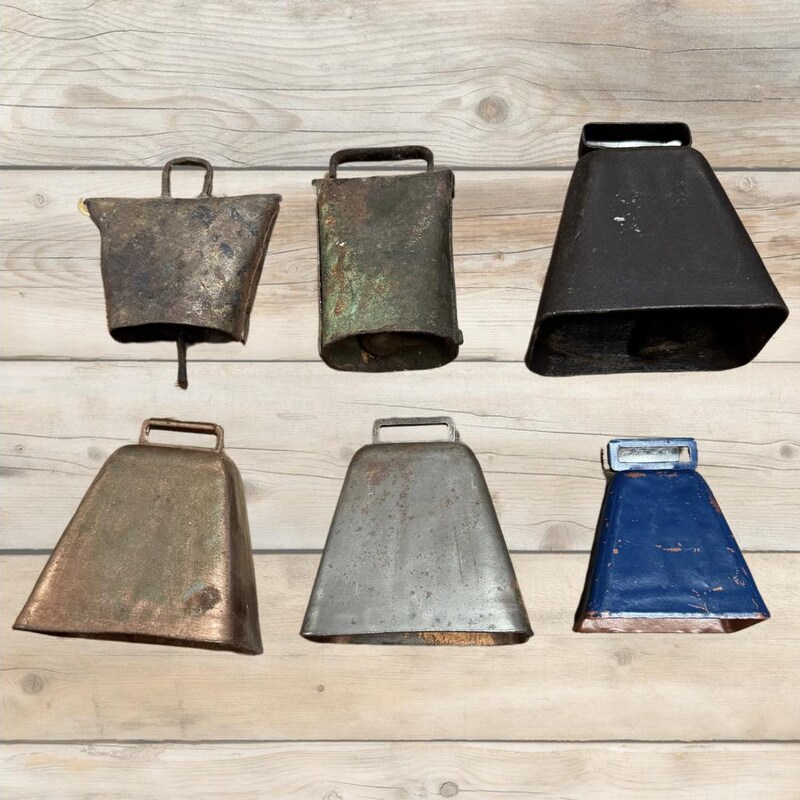 Antique Cow Bell - Etsy