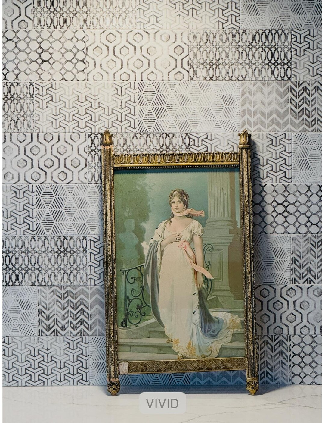 Antique Art: Victorian Queen Louise of Prussia Chromolithograph Print ...