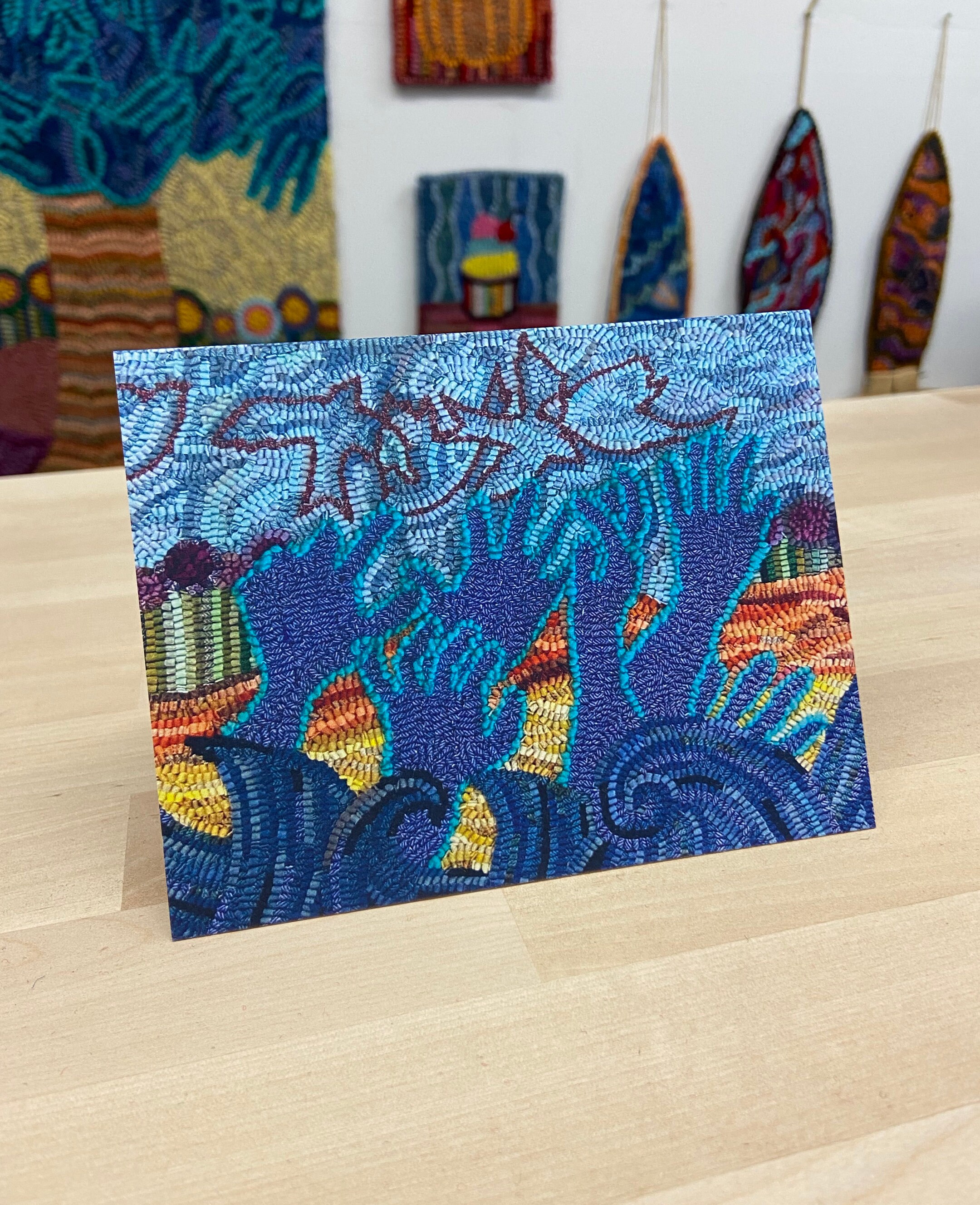 Loop by Loop Studio Blank Note Cards Pack 4 by 5.5 inches | Etsy