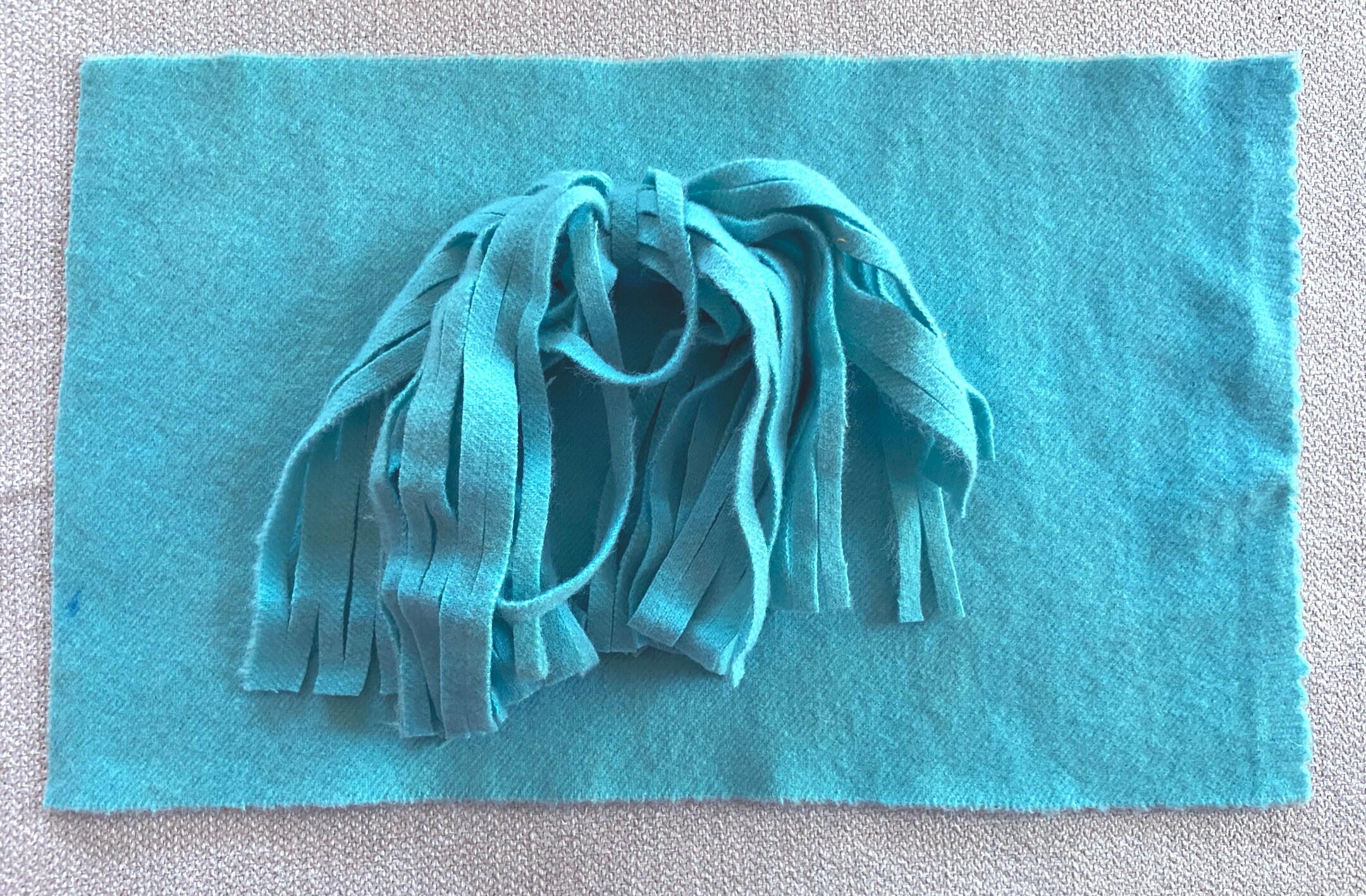 Rug Hooking Wool Strips or Swatch Aqua 100% Wool Fabric - Etsy