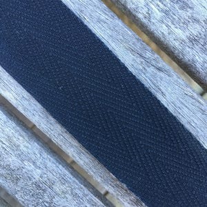 Black Cotton Twill Rug Binding Tape for Rug Finishing - Sold by the ...