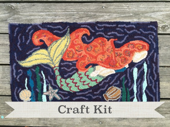 Mermaid Hooked Rugs | Bryont Blog