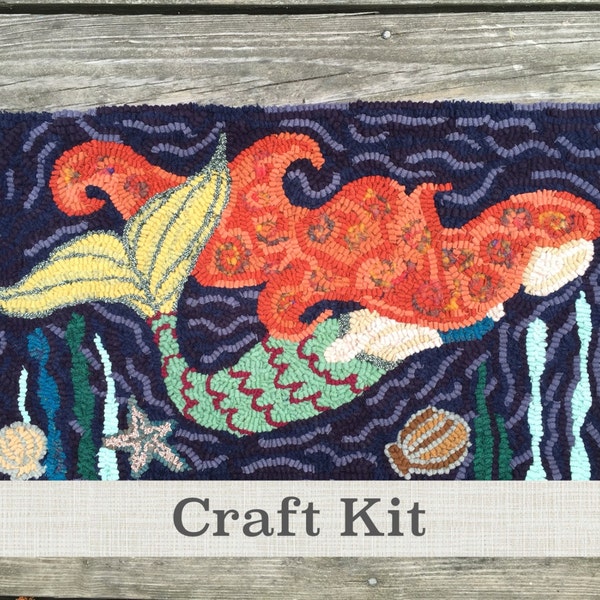 Primitive Rug Hooking Kits - Etsy