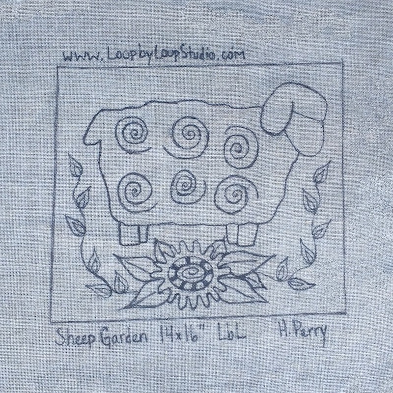 Sheep Rug Hooking Pattern - Etsy