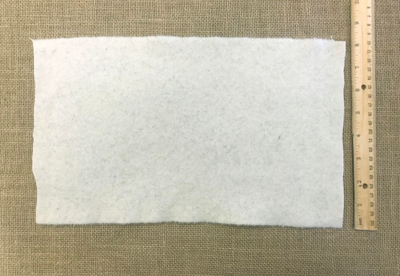 Warm White Wool Strips: Rug Hooking, Quilting (8x13 Inch) - Etsy