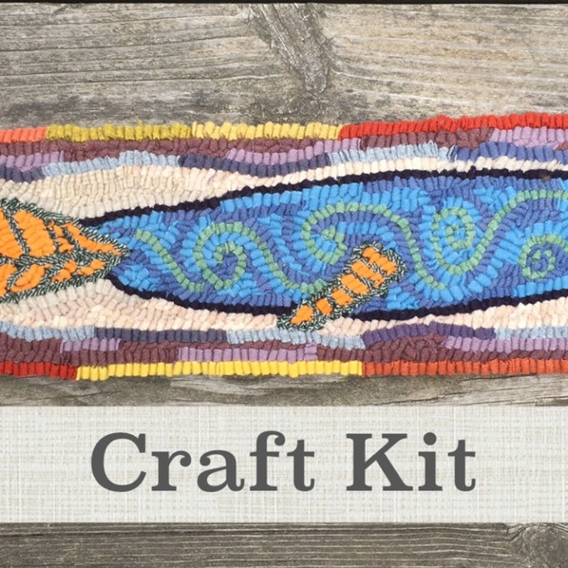 Primitive Rug Hooking Kits - Etsy