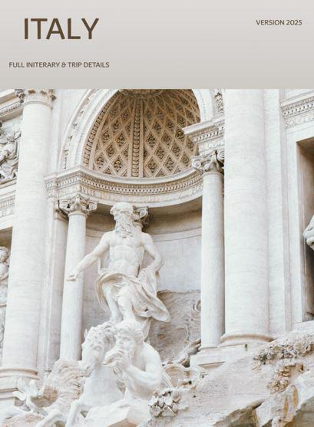 Digital Travel Guide Template | Printable Trip Planner | Itinerary ...