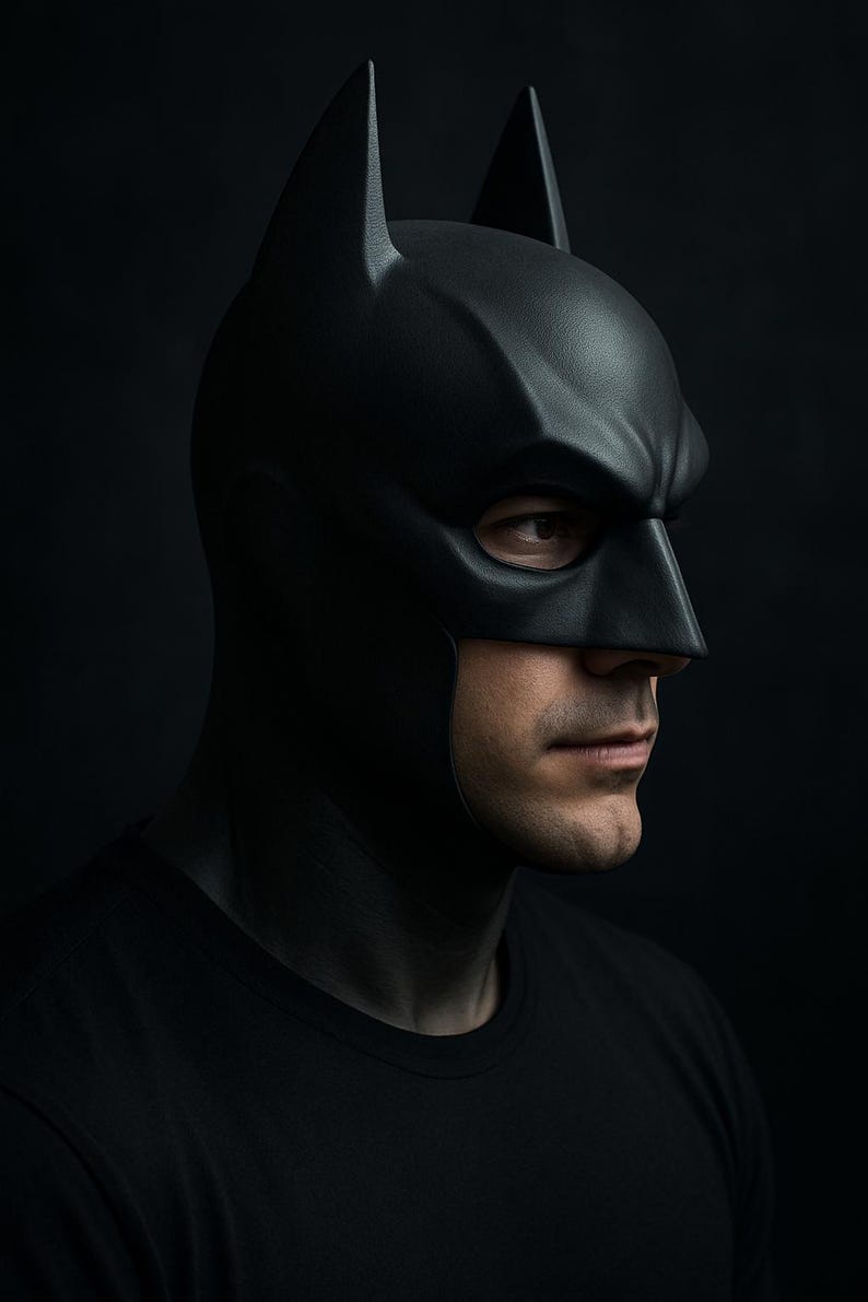 A Style Mask With a Mysterious Design Concept of Bats - Halloween, Role ...