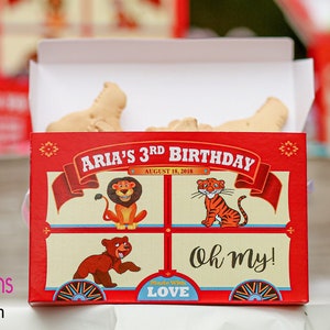 Lions Tigers and Bear Oh My! Animal Cracker Wizard of Oz Themed Party ...