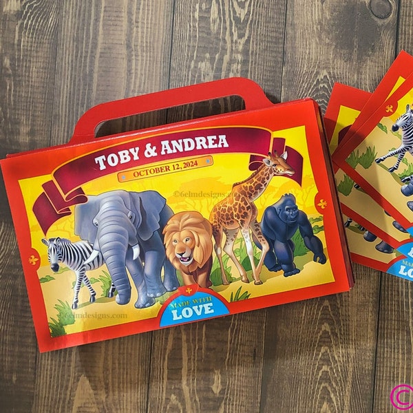 Animal Cracker Label - Etsy