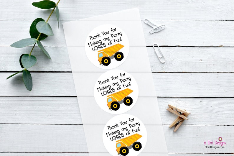 Thank You for Making My Party LOADS of Fun Birthday Party - Etsy