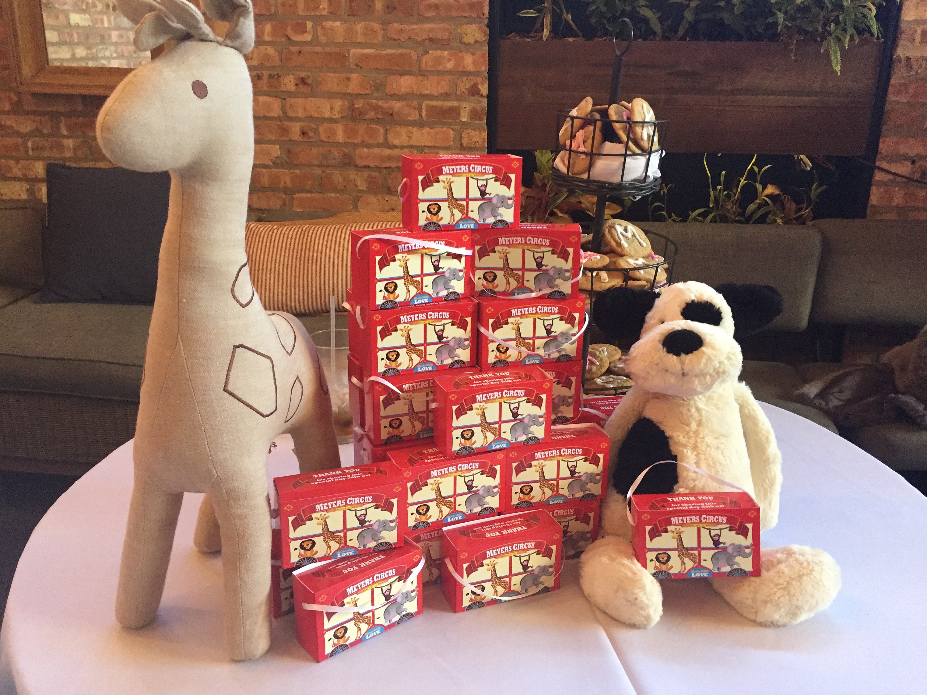 Animal Cracker Boxes Children's Carnival Birthday Party - Etsy Canada