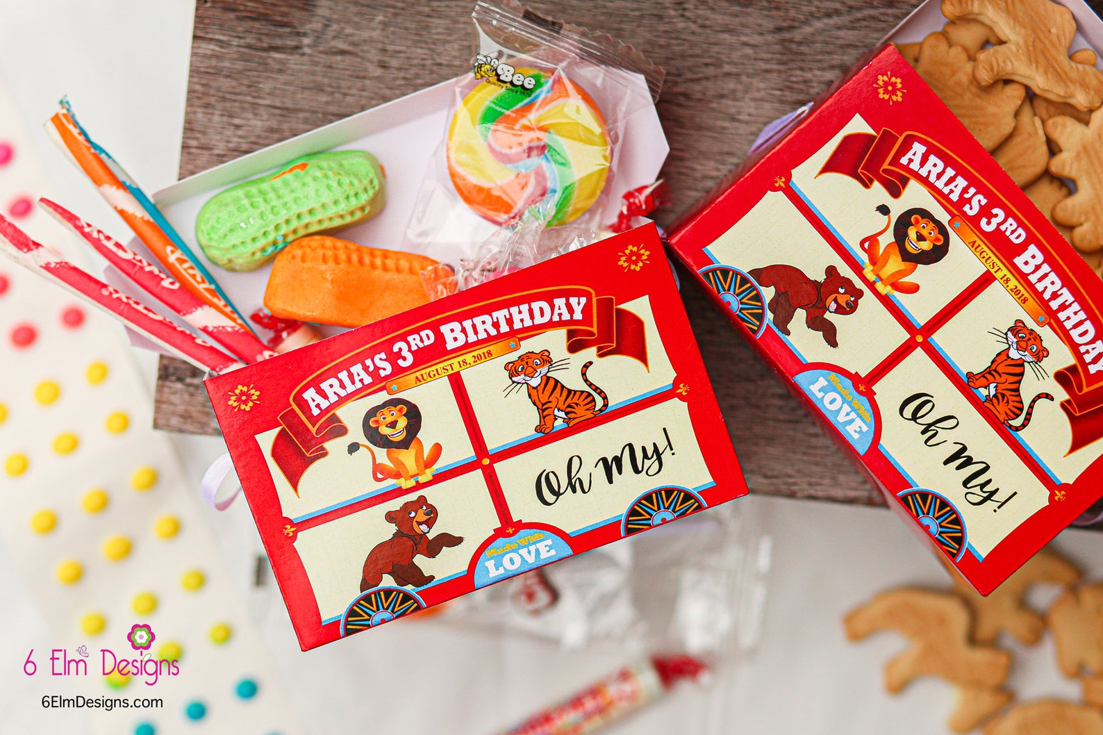 Lions Tigers and Bear Oh My Animal Cracker Wizard of Oz - Etsy