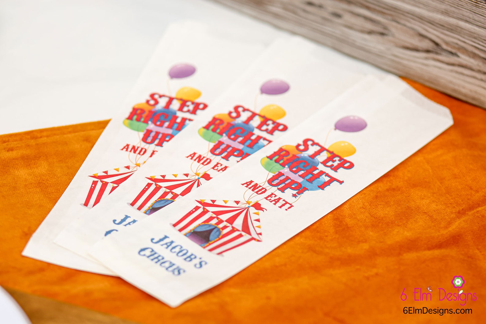 Step Right up Circus Carnival Birthday Silverware Utensil - Etsy
