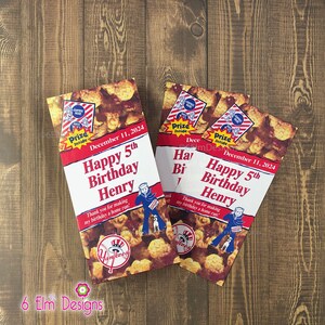 Cracker Jack Labels Custom Cracker Jack Stickers for - Etsy