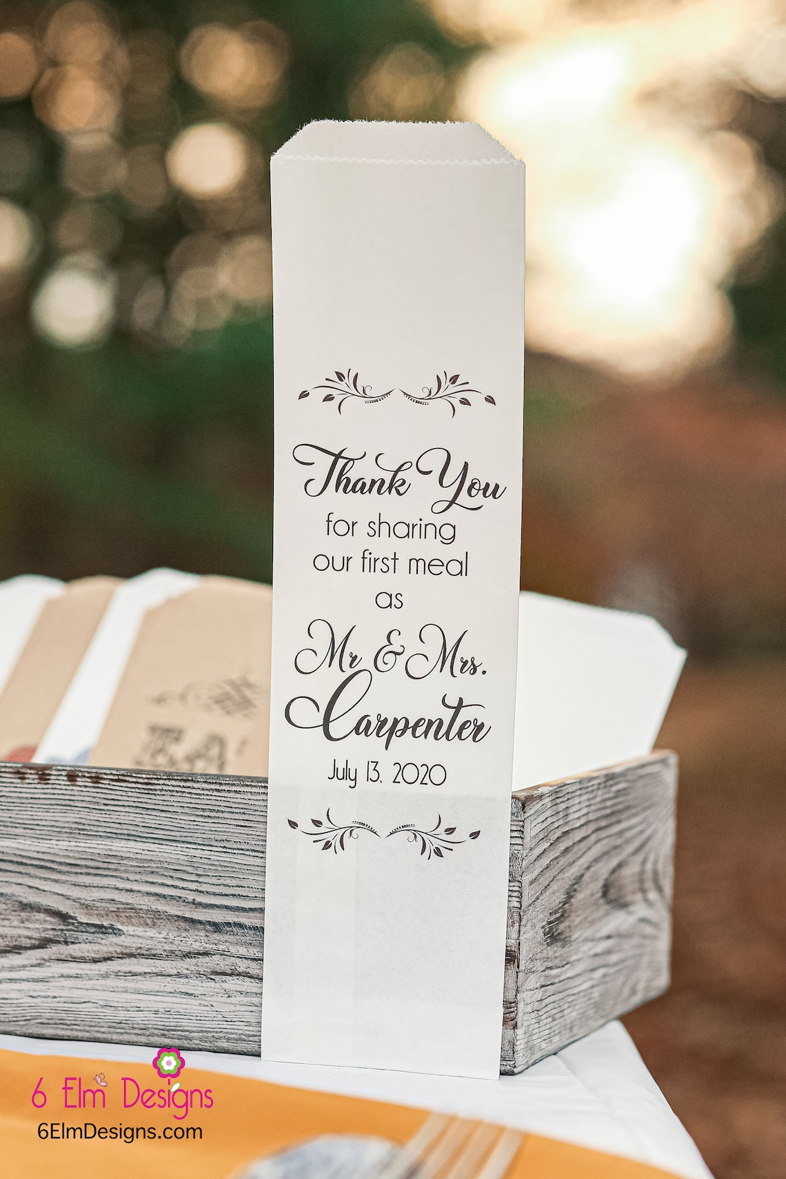 Thank You for Sharing Our First Meal Together Wedding Silverware ...