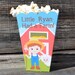 Farm Party Popcorn Boxes for Boys Birthday Favors With Farm Animals ...