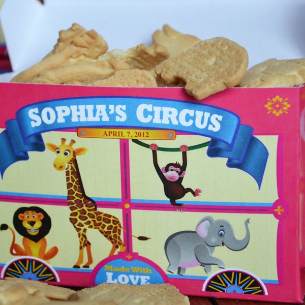 Animal Crackers Box - Etsy