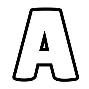 Uppercase Letters Printable, Alphabet Printable, Bubble Capital Letters ...