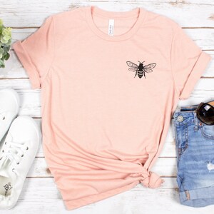 Beekeeping Shirt, Bee T-shirt, Pocket Bee Shirt, Farm Tee, Mothers Day ...