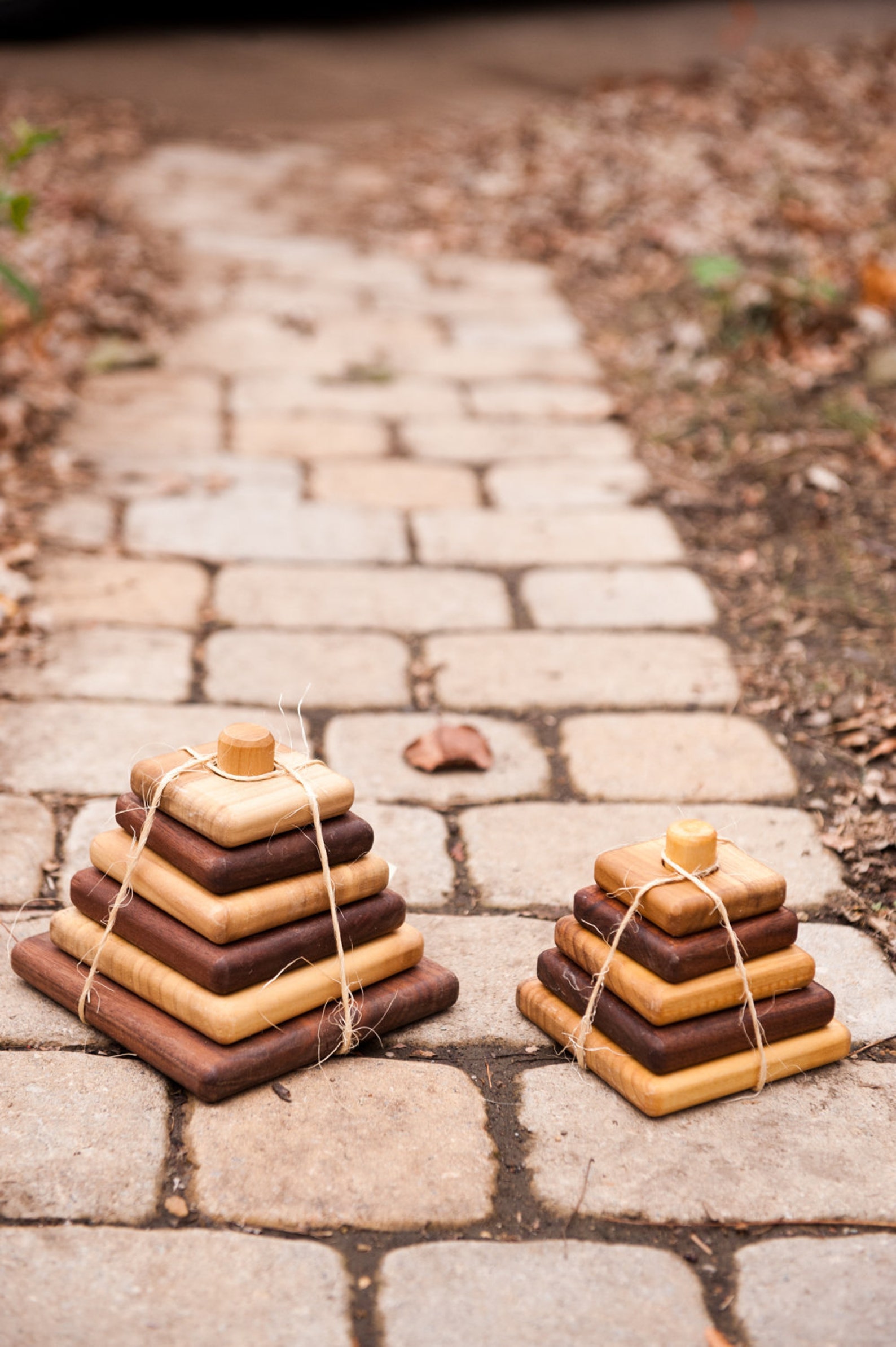 Stack-a-roo Jr. 5-level Organic Stacking Toy - Etsy