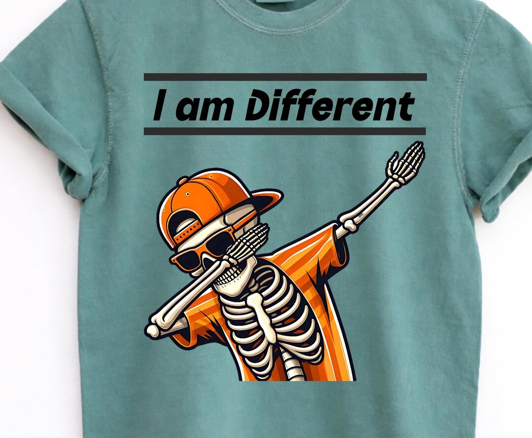 I Am Different: Love Yourself Png, Positive Gift Idea, Inspirational ...
