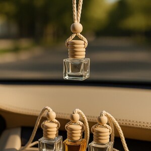 Car Diffuser Set With Refill Bottle and Pipette | Handmade Car Air ...