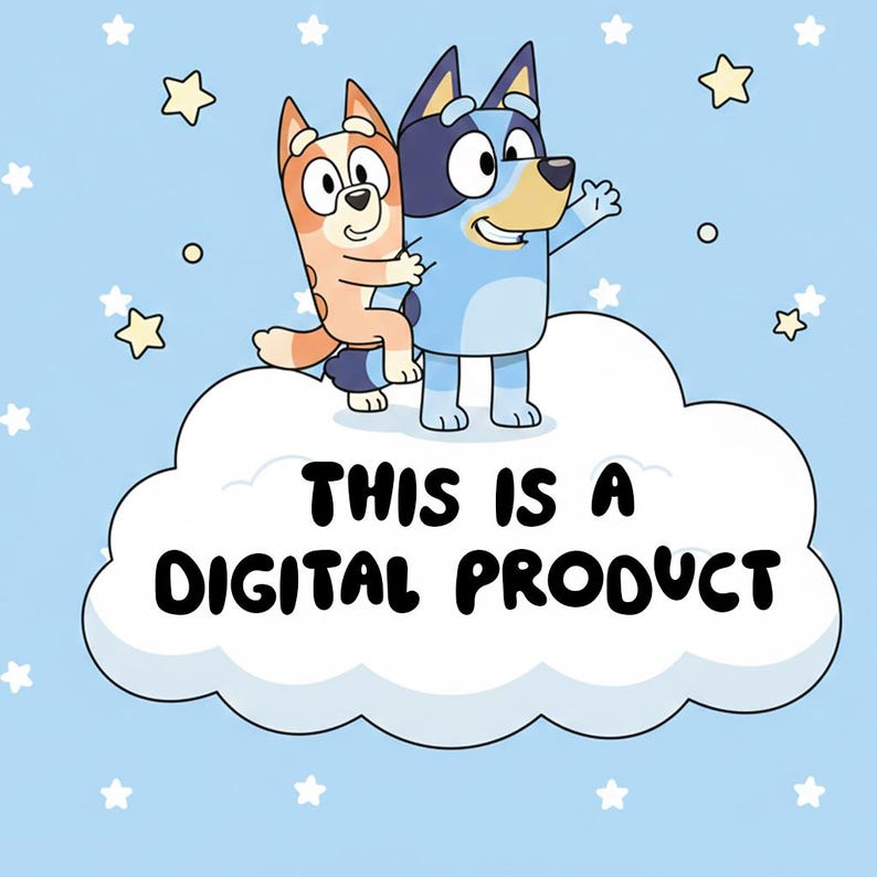 Bluey Birthday Invitation Bing Birthday Invitation Editable Bluey and ...