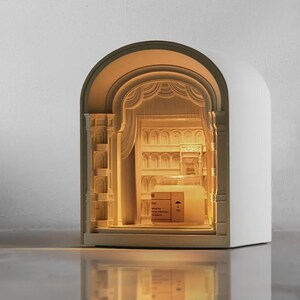 Roman Theatre Cement Night Light : Handcrafted Architectural Concrete ...